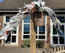 Michelle Reader Sculpture Garden - News - Hinchley Wood Primary School